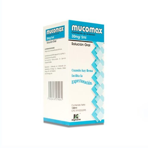 Mucomax 30 Mg/5Ml Solución Oral - Laboratorios KIMICEG